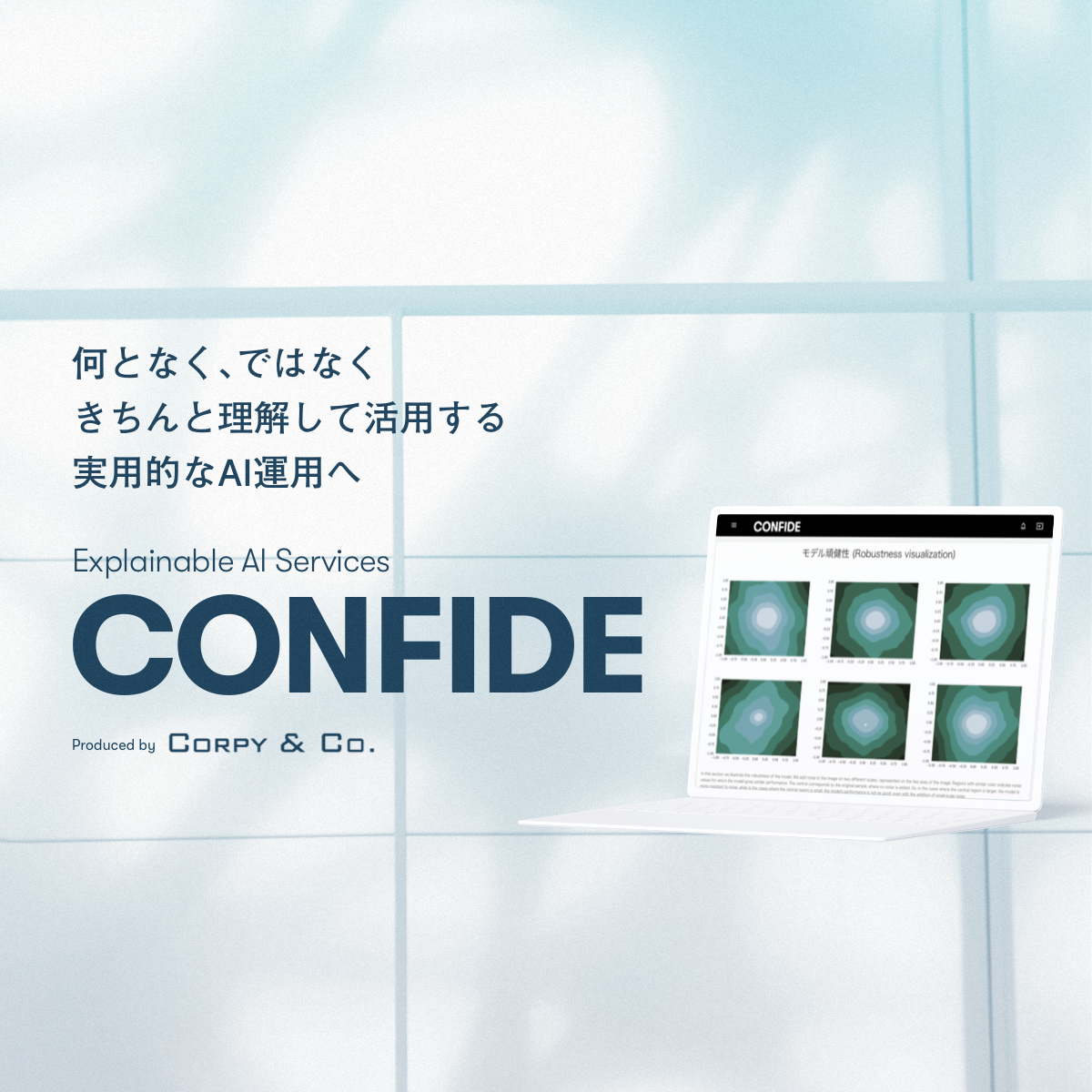 CONFIDE - Explainable AI Services - Produced by Corpy&Co.